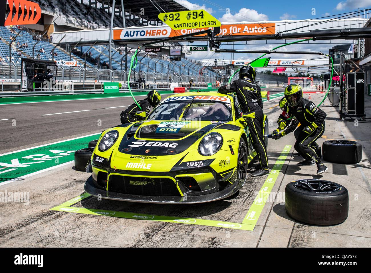 Klettwitz, Deutschland. 22nd May, 2022. Klettwitz: DTM Lausitzring 2022 ...