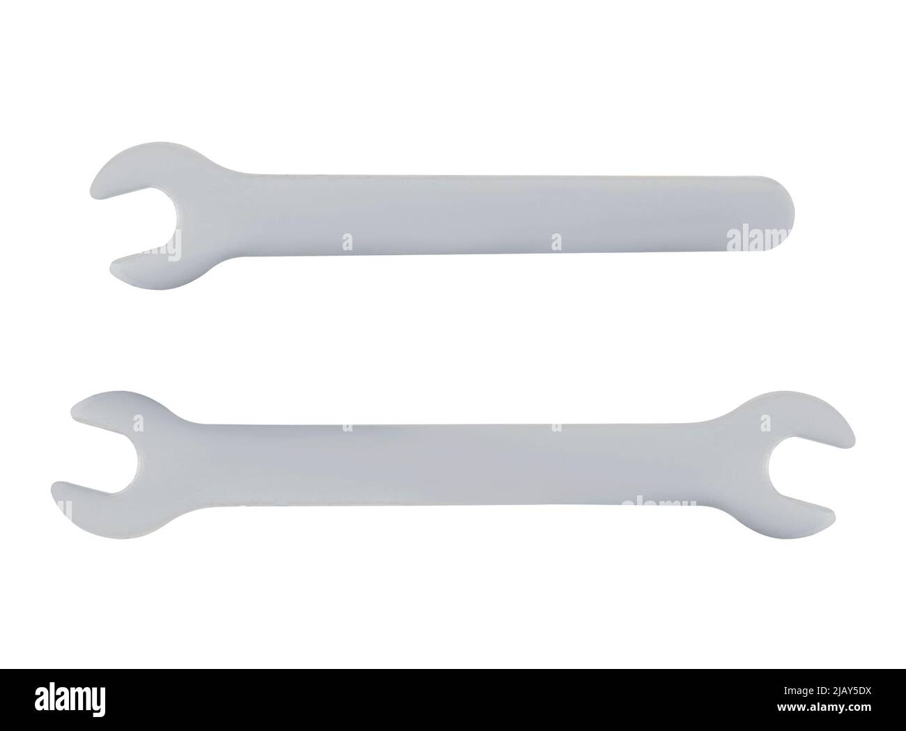 wrench, improvised repair tool, on a white background in isolation ...