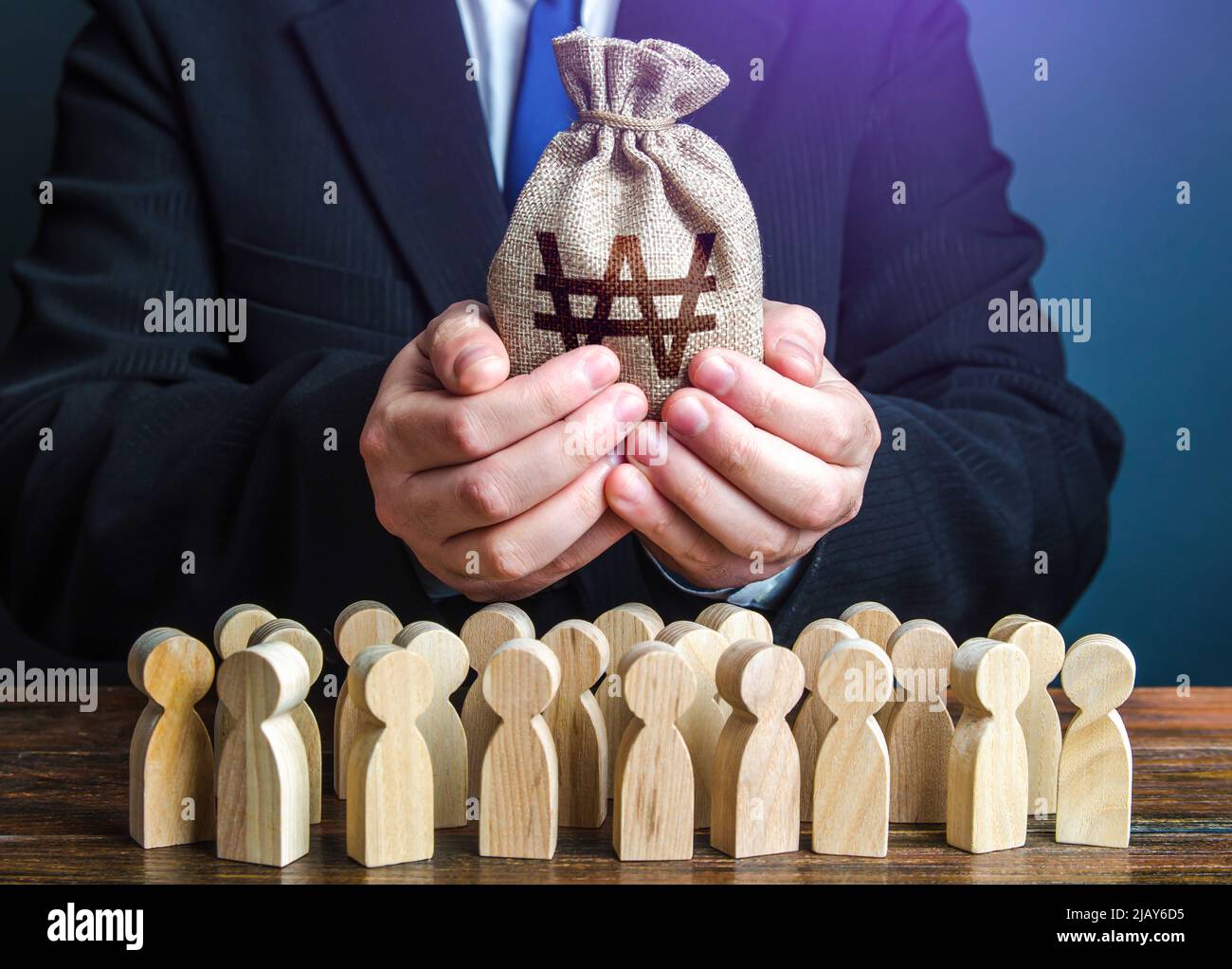 Crowd south korean workers hi-res stock photography and images - Alamy