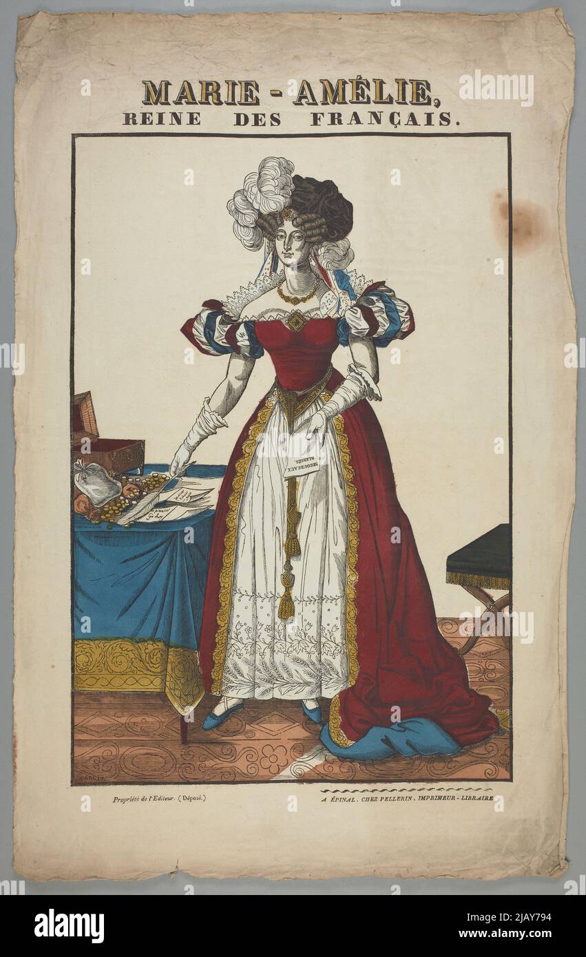 Marie Amélie, Queen of the French / Maria Amelia Queen of the French ...