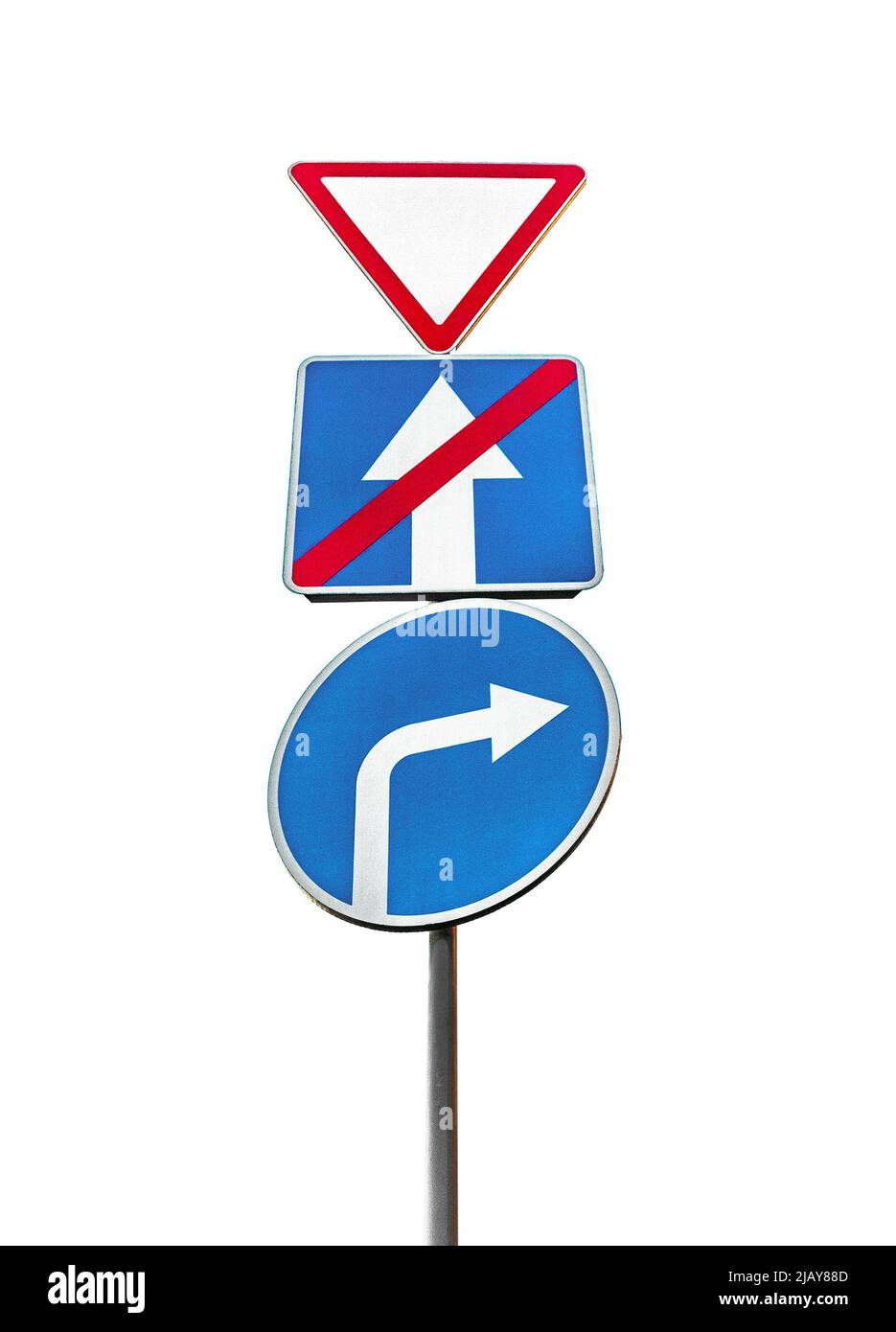 A pole of road signs hi-res stock photography and images - Alamy