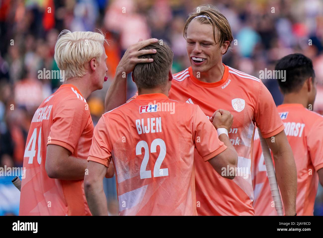 MALDEN, NETHERLANDS - JUNE 1: Koen Bijen of the Netherlands and Jip ...