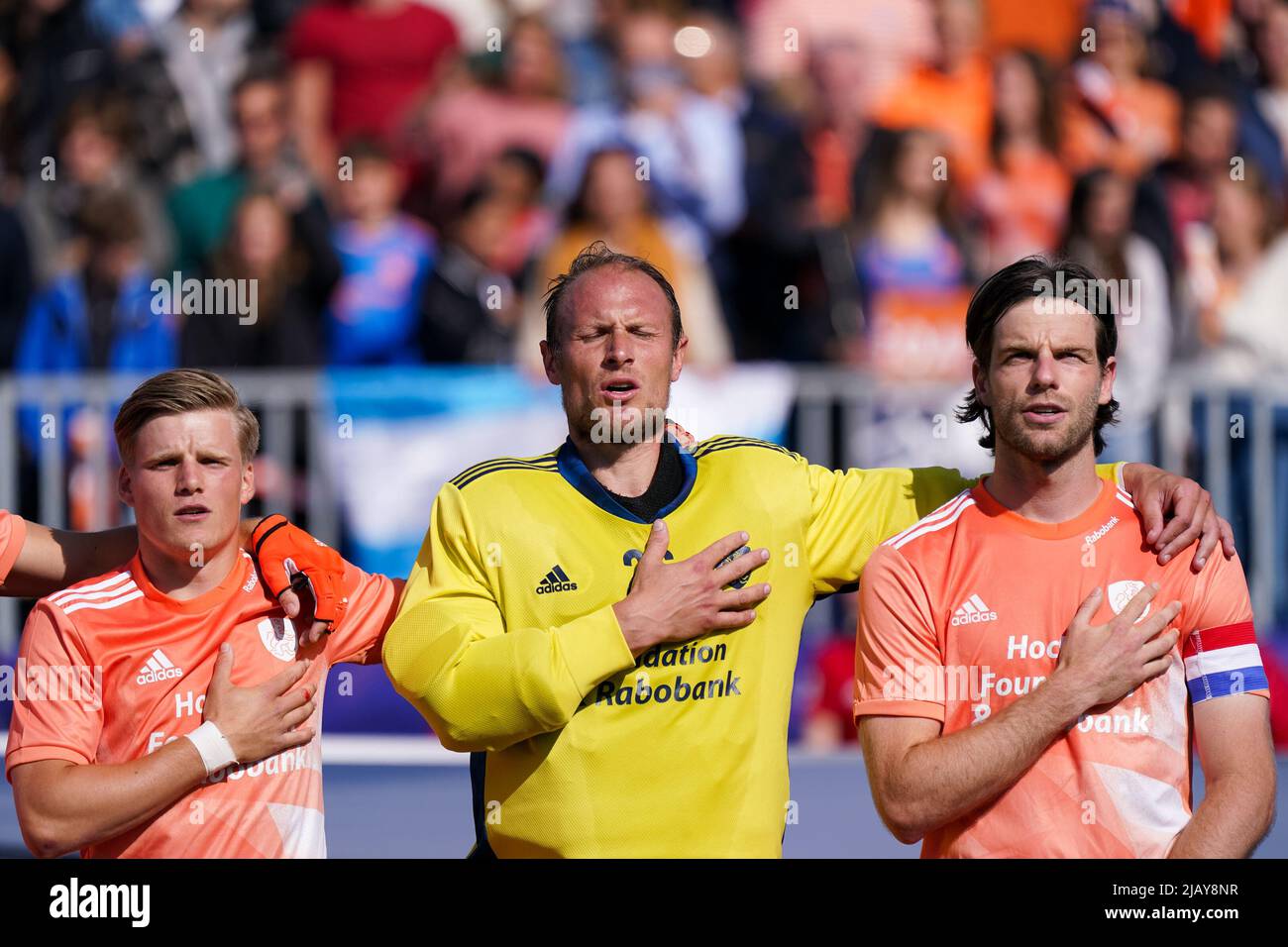 MALDEN, NETHERLANDS - JUNE 1: Koen Bijen of the Netherlands, goalkeeper ...