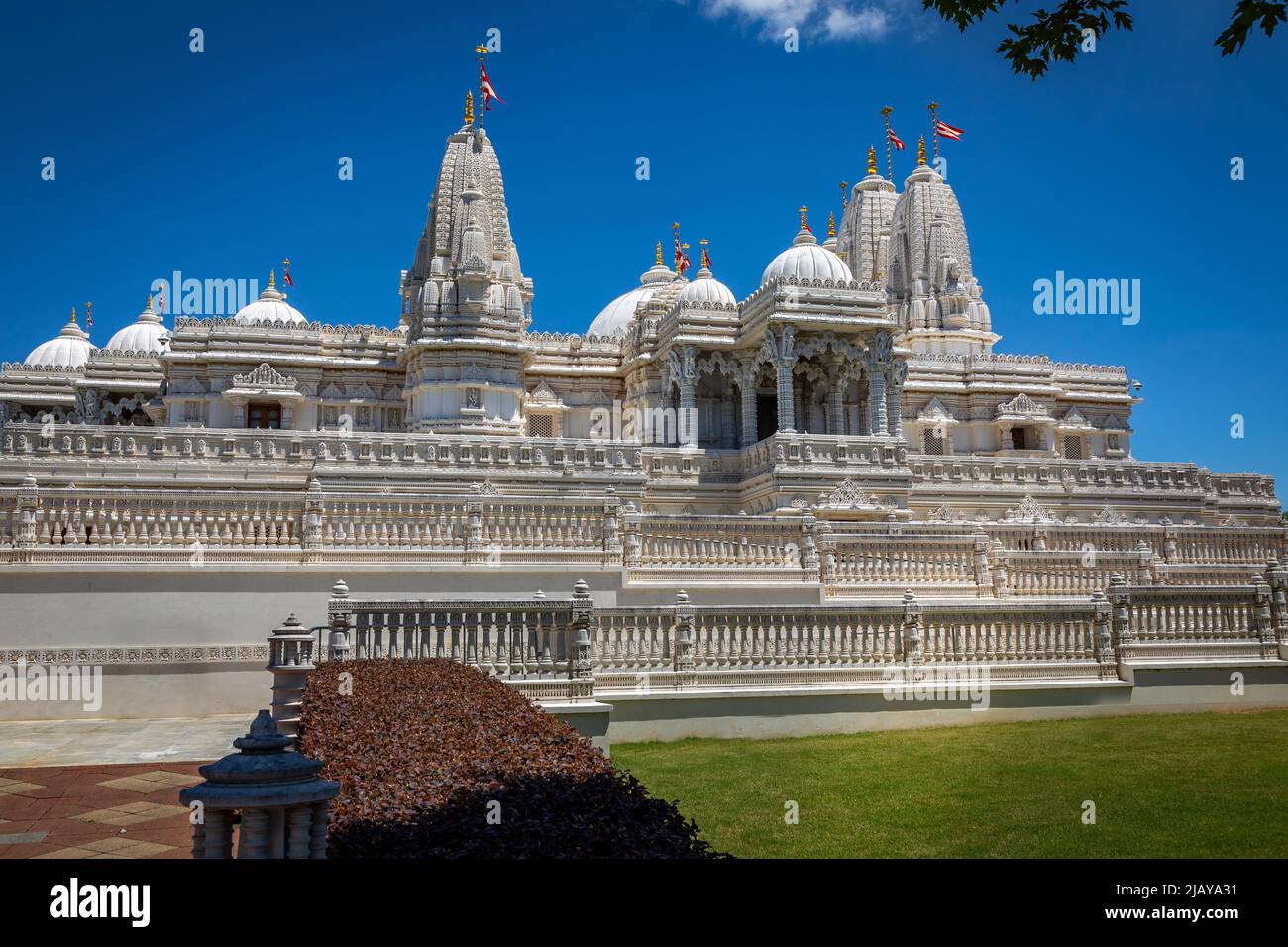 Hindu temple of atlanta hi-res stock photography and images - Alamy
