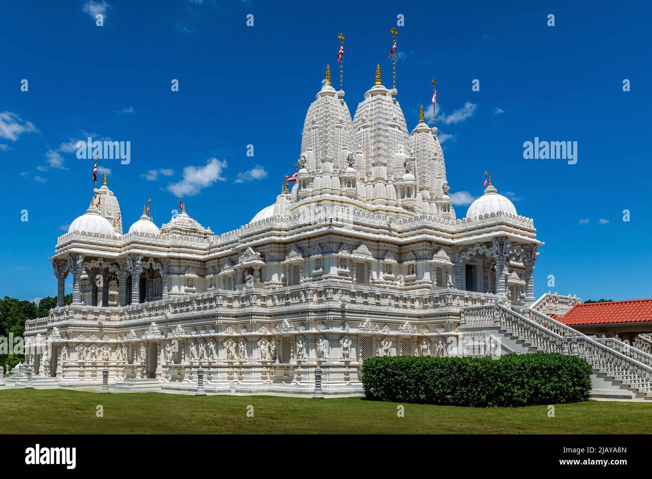 Hindu temple of atlanta hi-res stock photography and images - Alamy