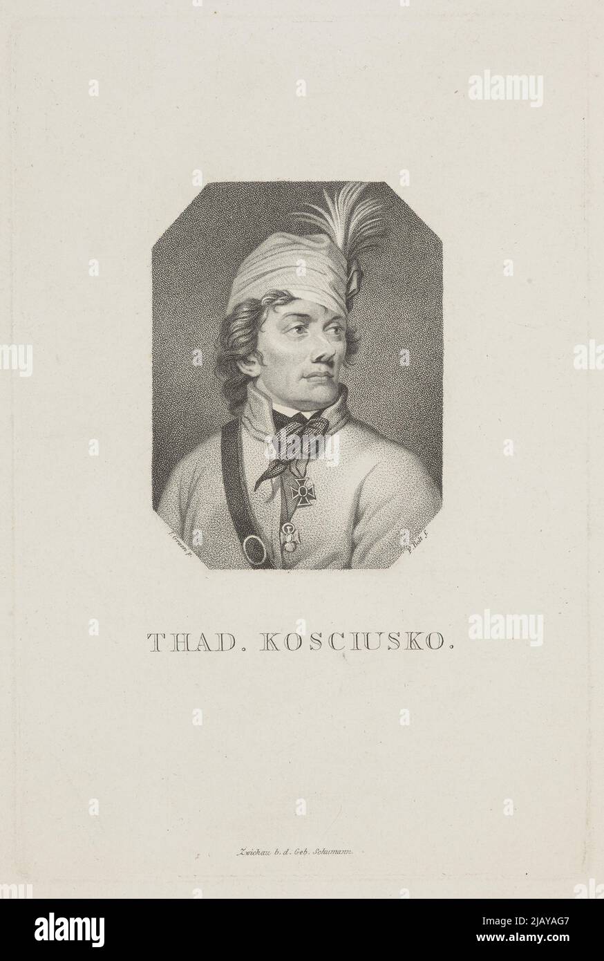 Thad. Kosciusko [Tadeusz Kościuszko] Bolt, Johann Friedrich (1769 1836 ...