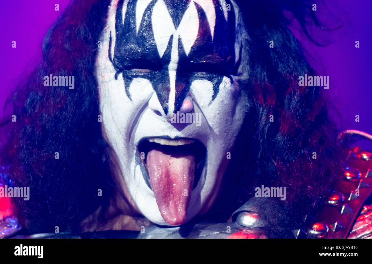 Gene Simmons Split Tongue