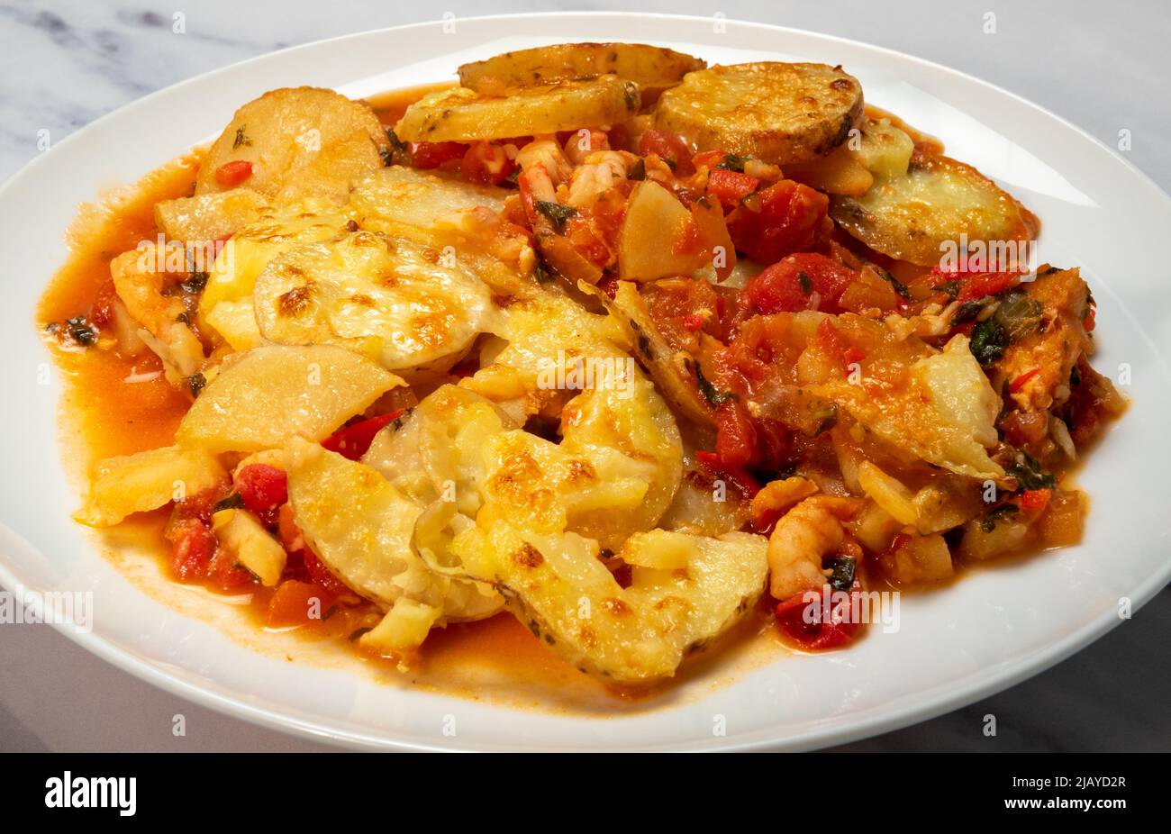 Cheesy seafood hi-res stock photography and images - Alamy