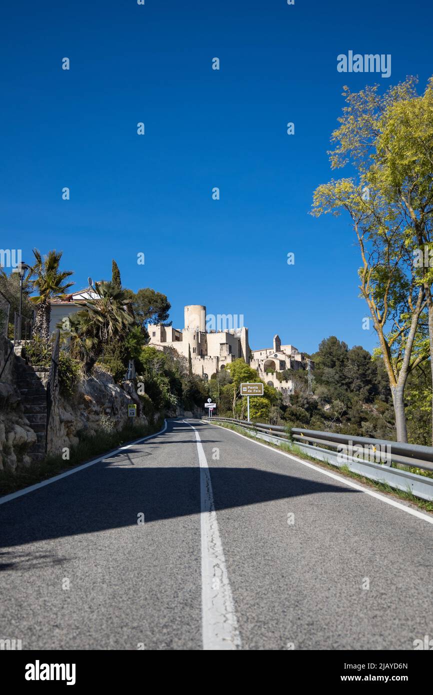 Castellet spanish mountains hi-res stock photography and images - Alamy