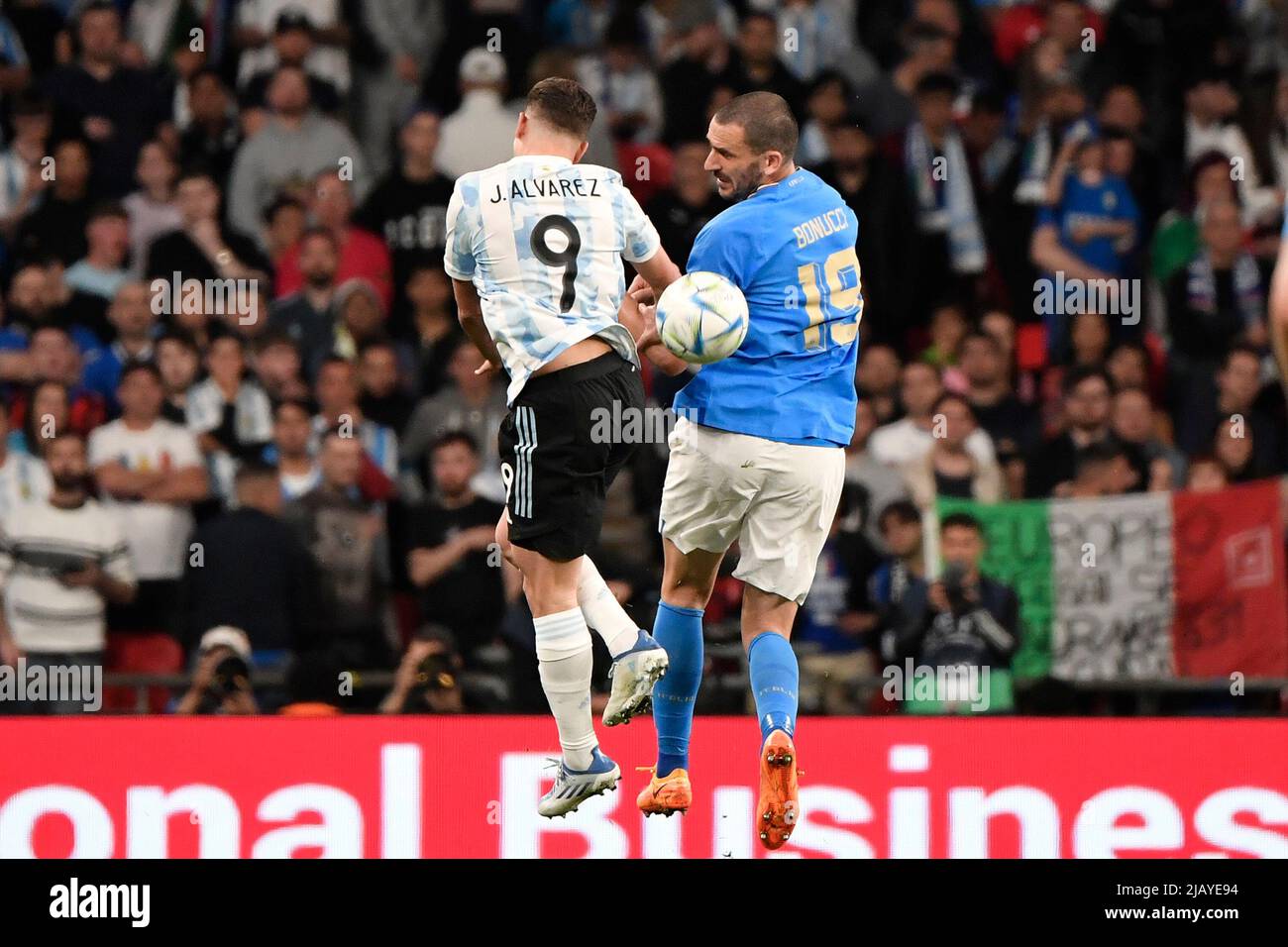 Julian alvarez trophy hi-res stock photography and images - Alamy