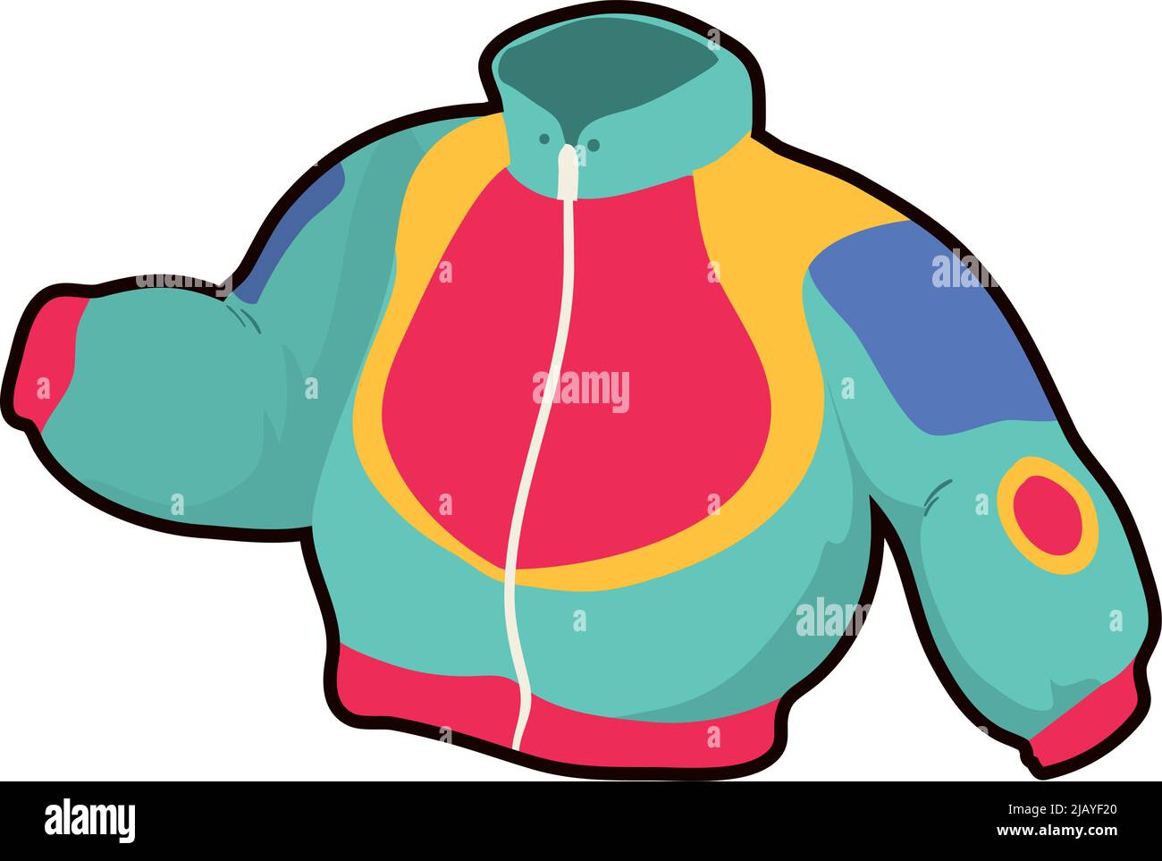90s jacket design Stock Vector Image & Art - Alamy