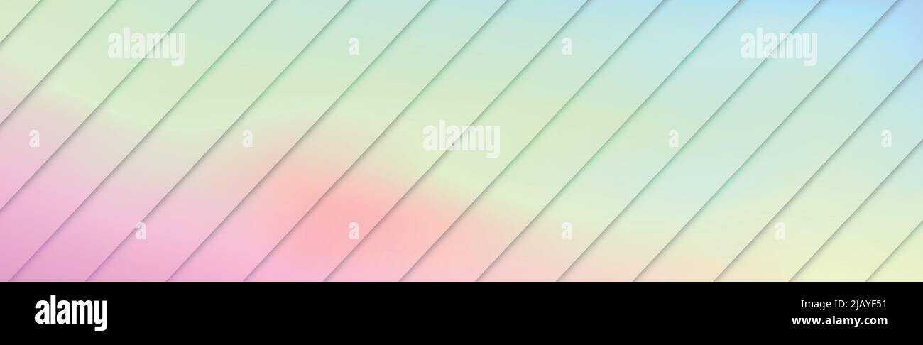 Panoramic abstract web background light multicolored gradient - Vector ...