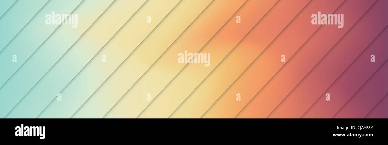 Panoramic abstract web background light multicolored gradient - Vector ...