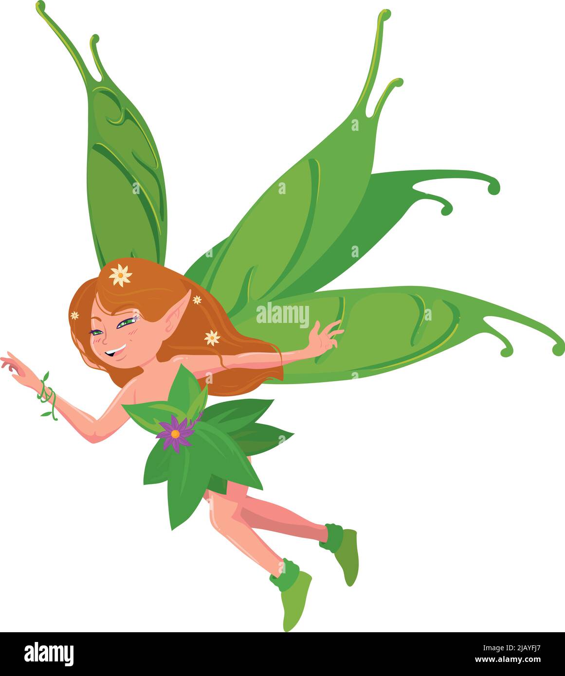 happy fairy design Stock Vector Image & Art - Alamy