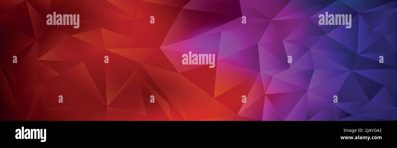 Panoramic abstract web background colorful gradient - Vector ...