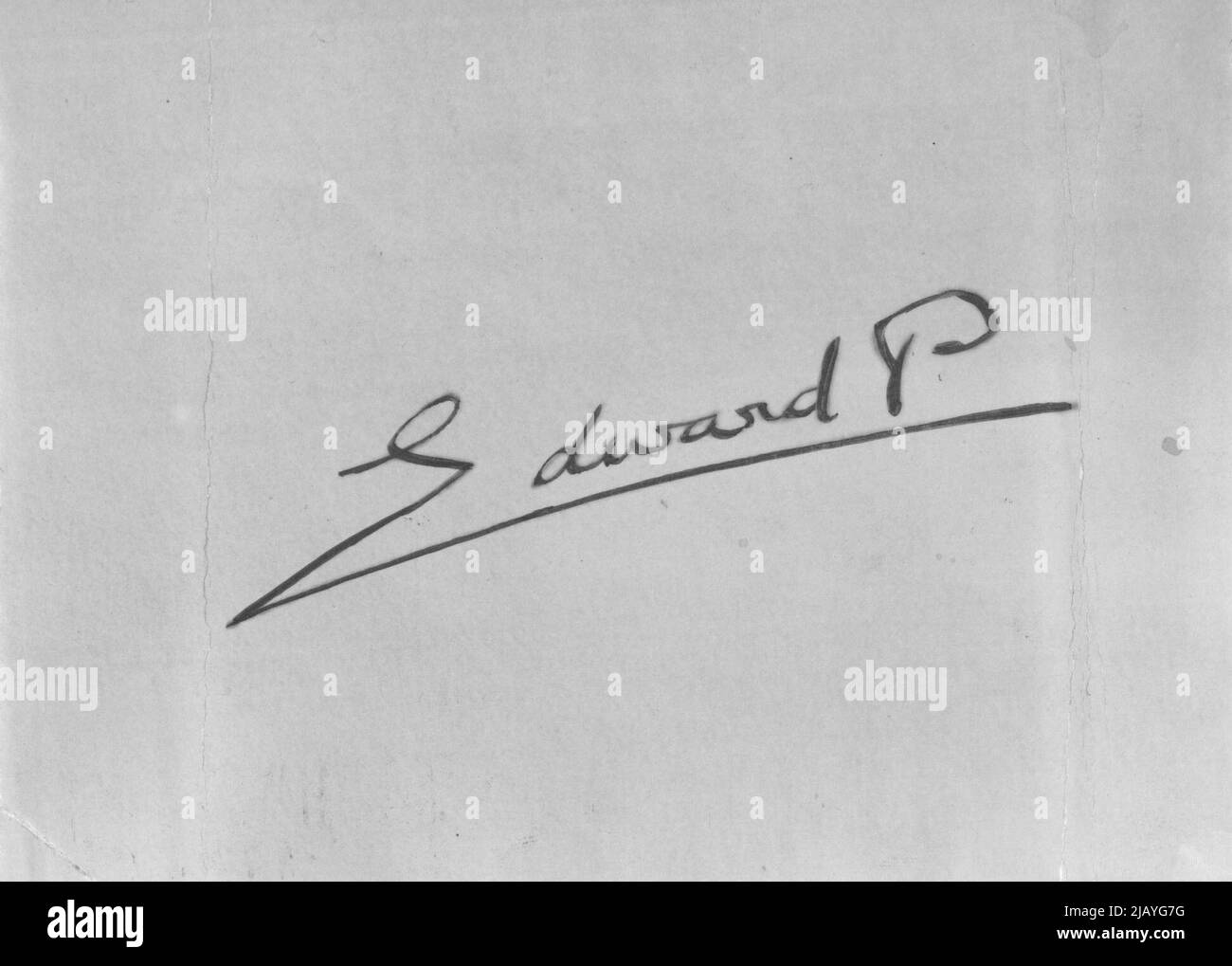 Signatures of royal family hi-res stock photography and images - Alamy