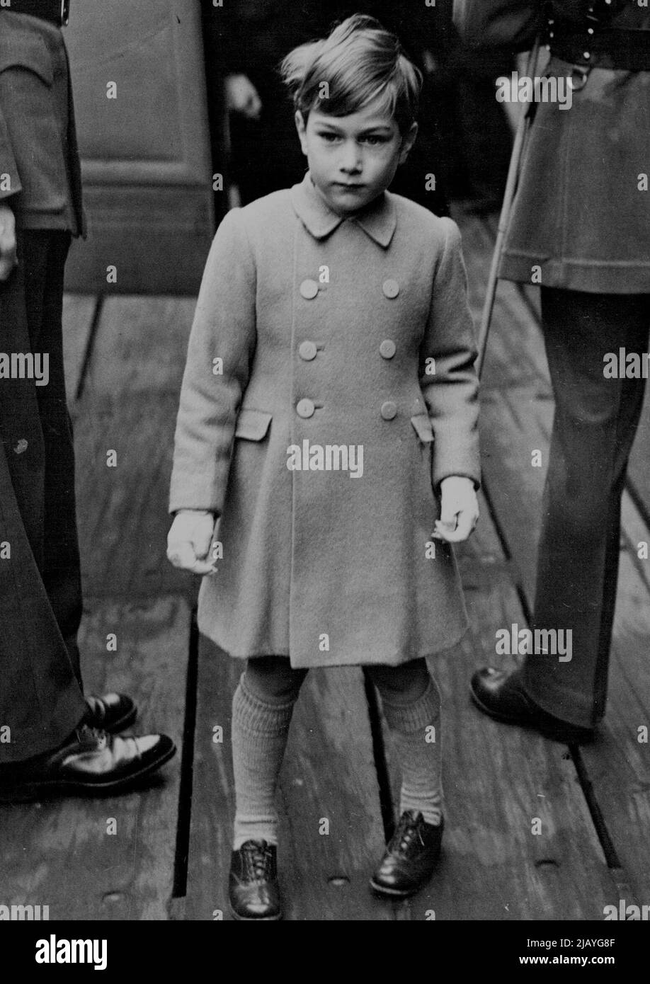 Prince William Home from Australia -- Prince William on the Quayside at ...