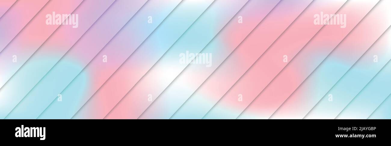 Panoramic abstract web background light multicolored gradient - Vector ...