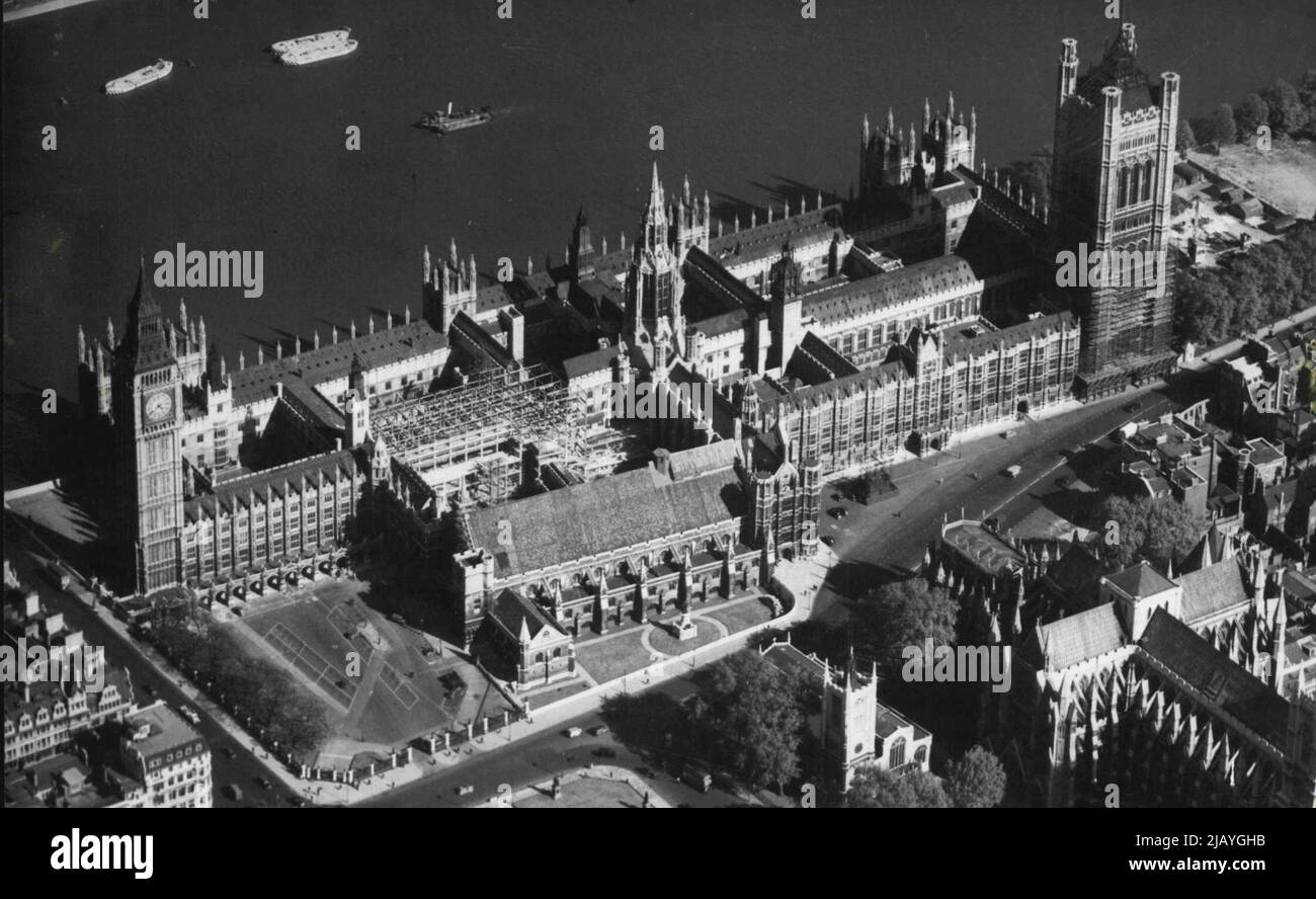 The New House of Commons. This new photograph of the Houses of ...