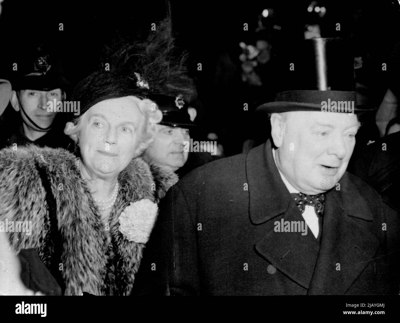Winston churchill marriage hi-res stock photography and images - Alamy
