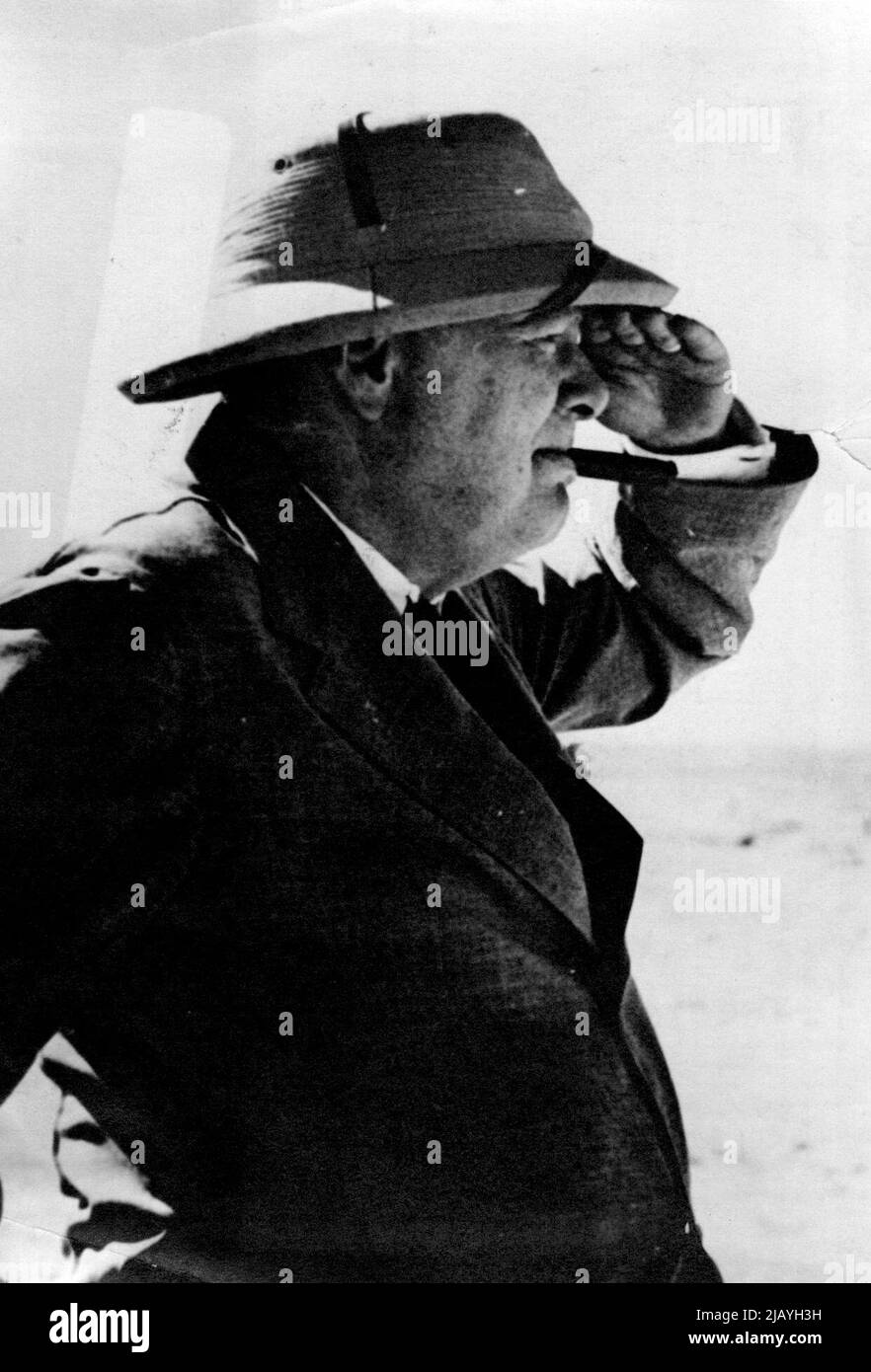 The Prime Minister's Visit To The Middle East Mr. Churchill in the ...