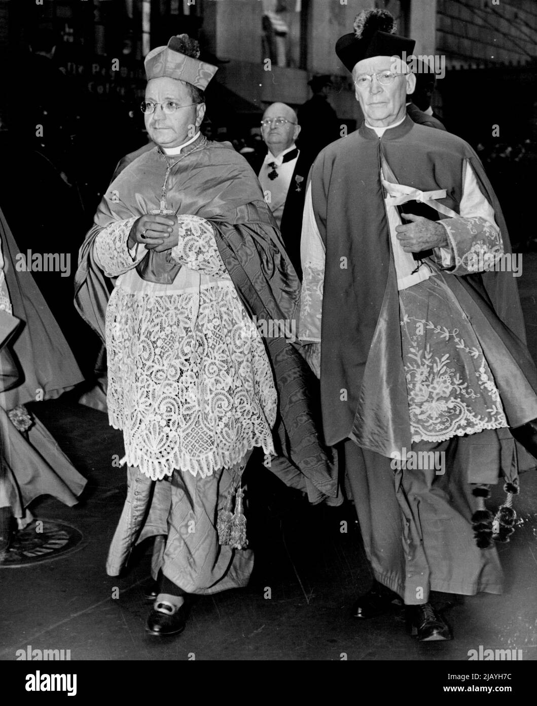 Apostolic Delegate At Rites For Cardinal Hayes Most Rev. A. G ...