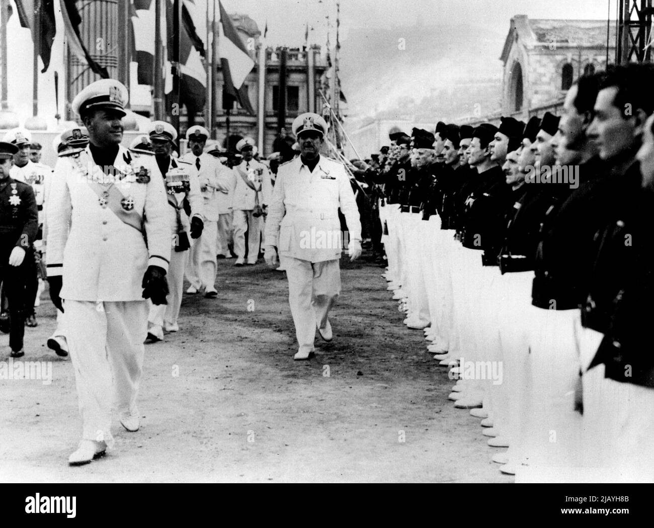 Archival photo of galeazzo ciano Black and White Stock Photos & Images ...