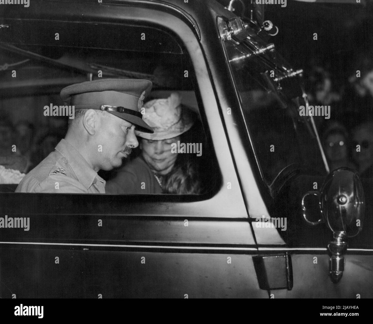 The Duke starts the car up at ***** en route for Canberra. February 15 ...