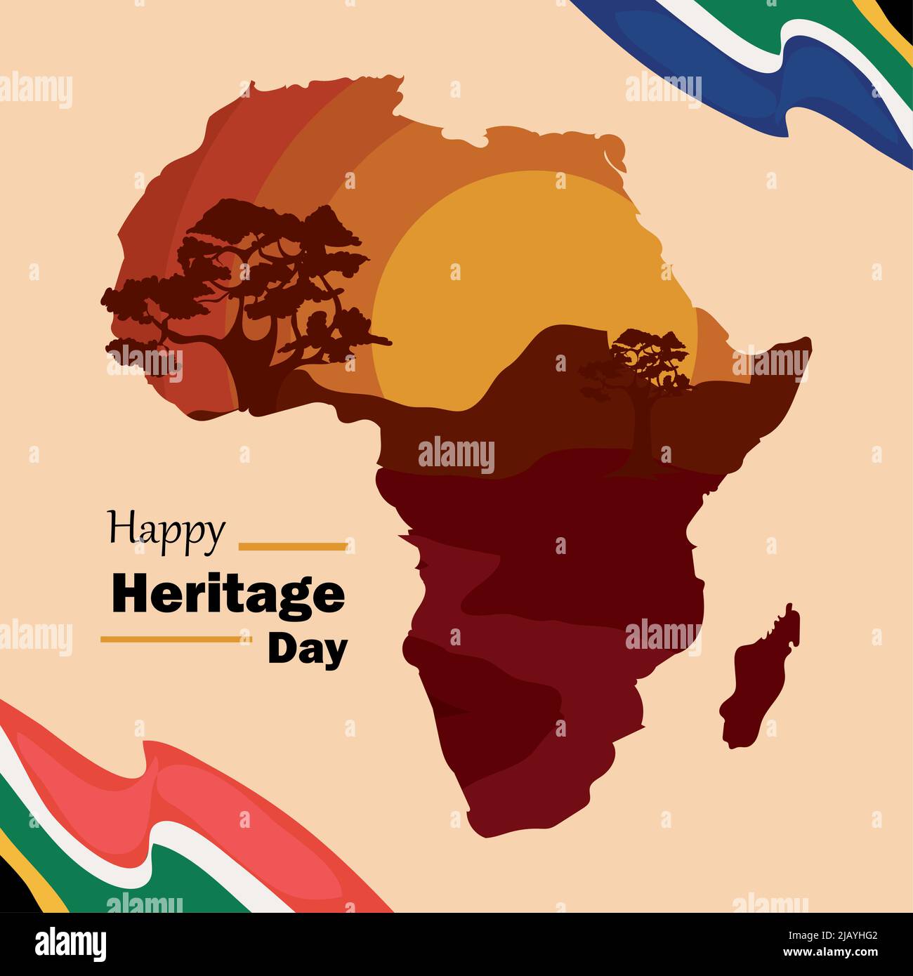 heritage day poster Stock Vector Image & Art - Alamy