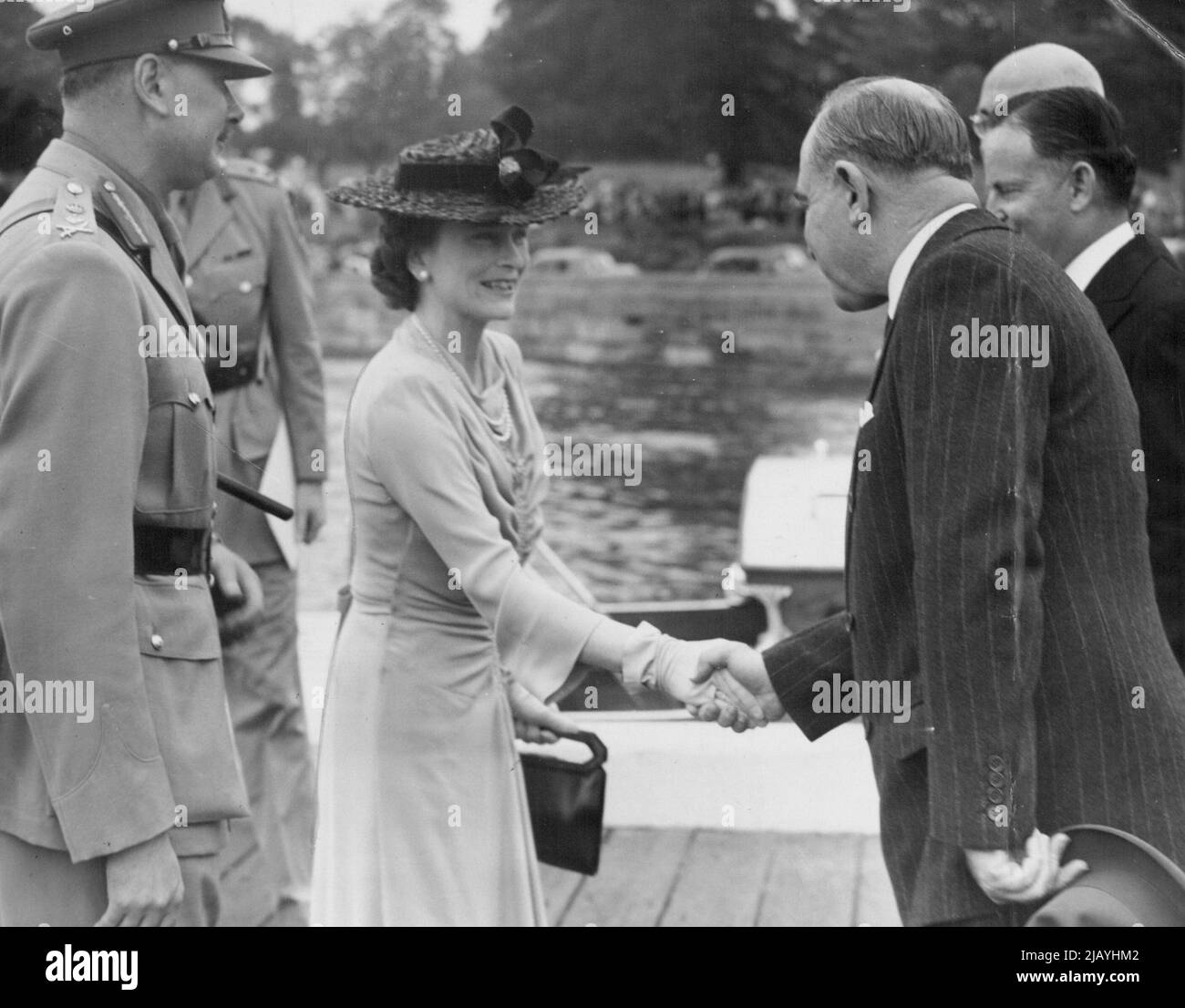 The smiling duchess Black and White Stock Photos & Images - Alamy