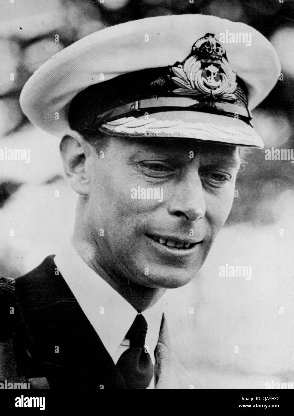 King Edward VIII Abdicates: A close-up of the Duke of York (who now ...