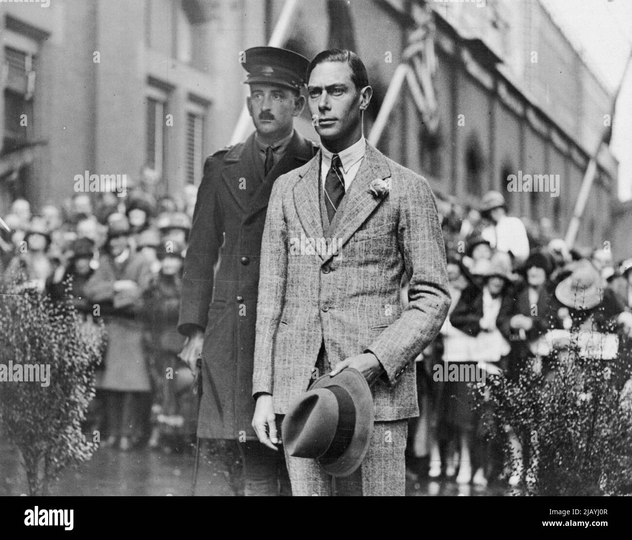 King George VI & Queen Elizabeth - Visit to Australia as Duke & Duchess ...