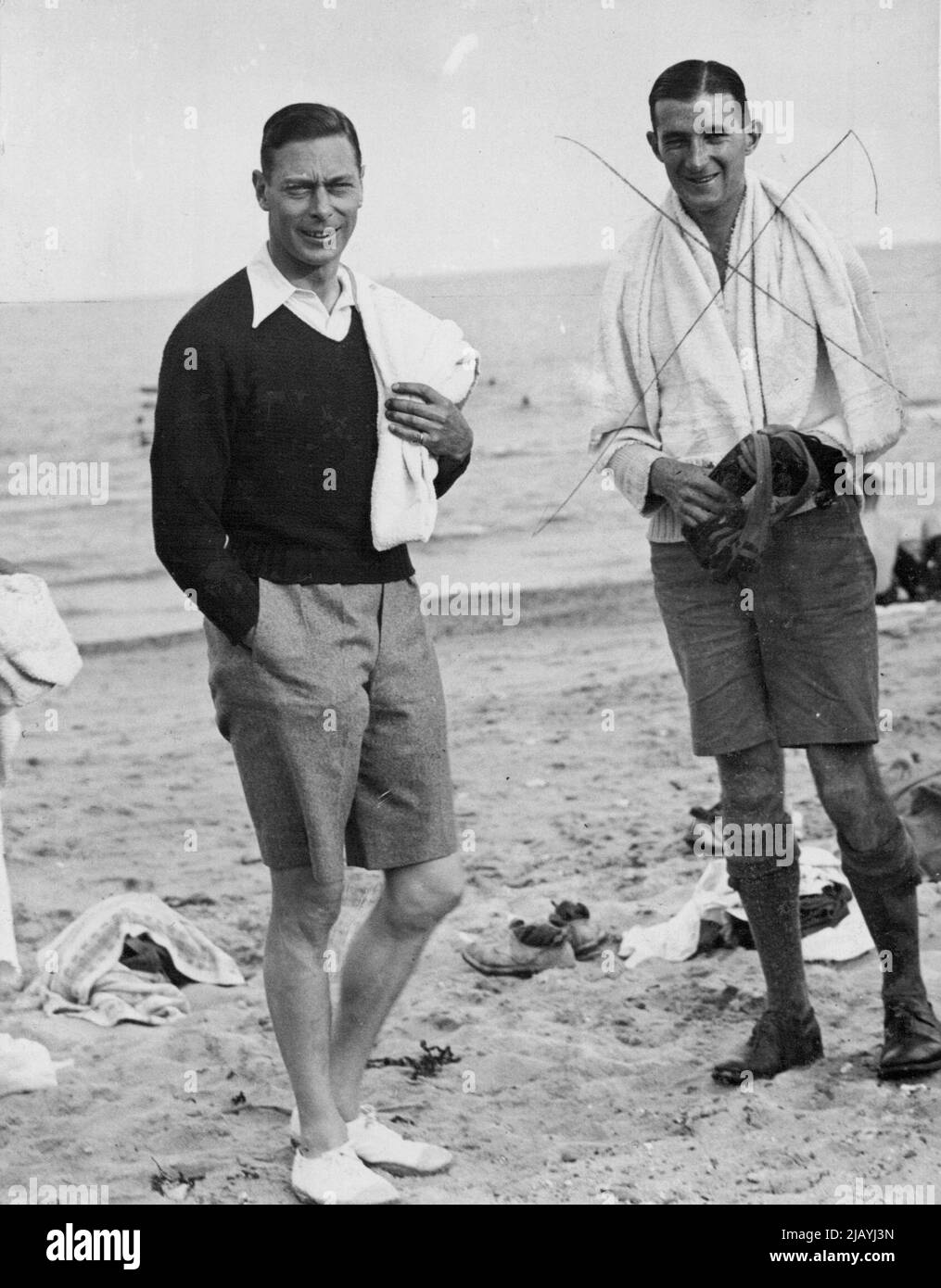 Archival photo of king george vi of great britain hi-res stock ...