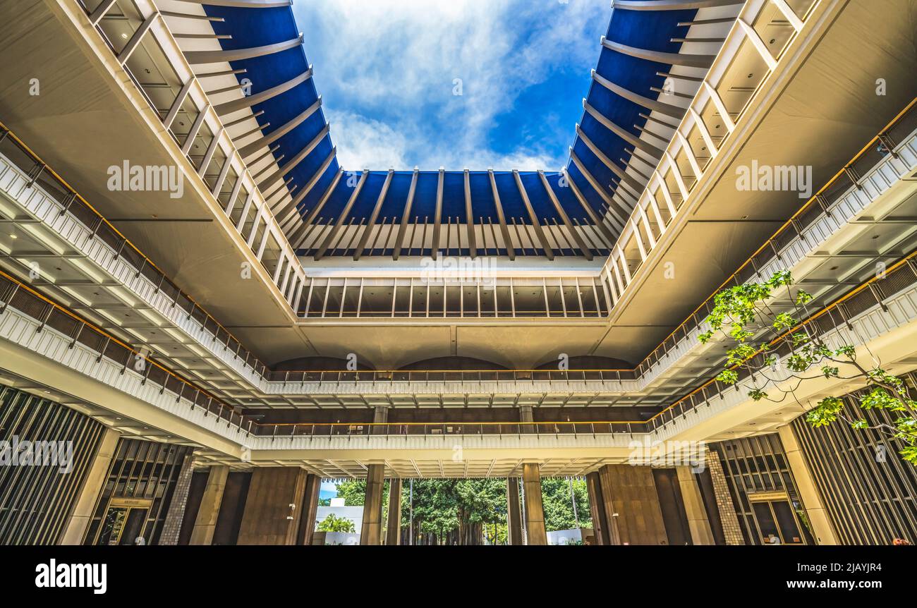 Open Air Atrium Senate Chamber State Capitol Building Legislature ...