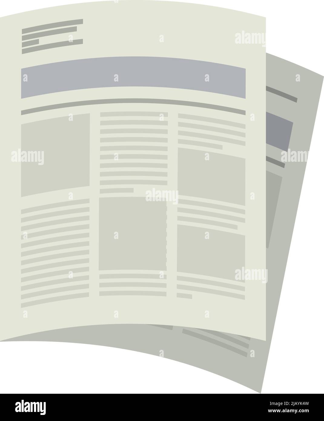 newspapers pages icon Stock Vector Image & Art - Alamy