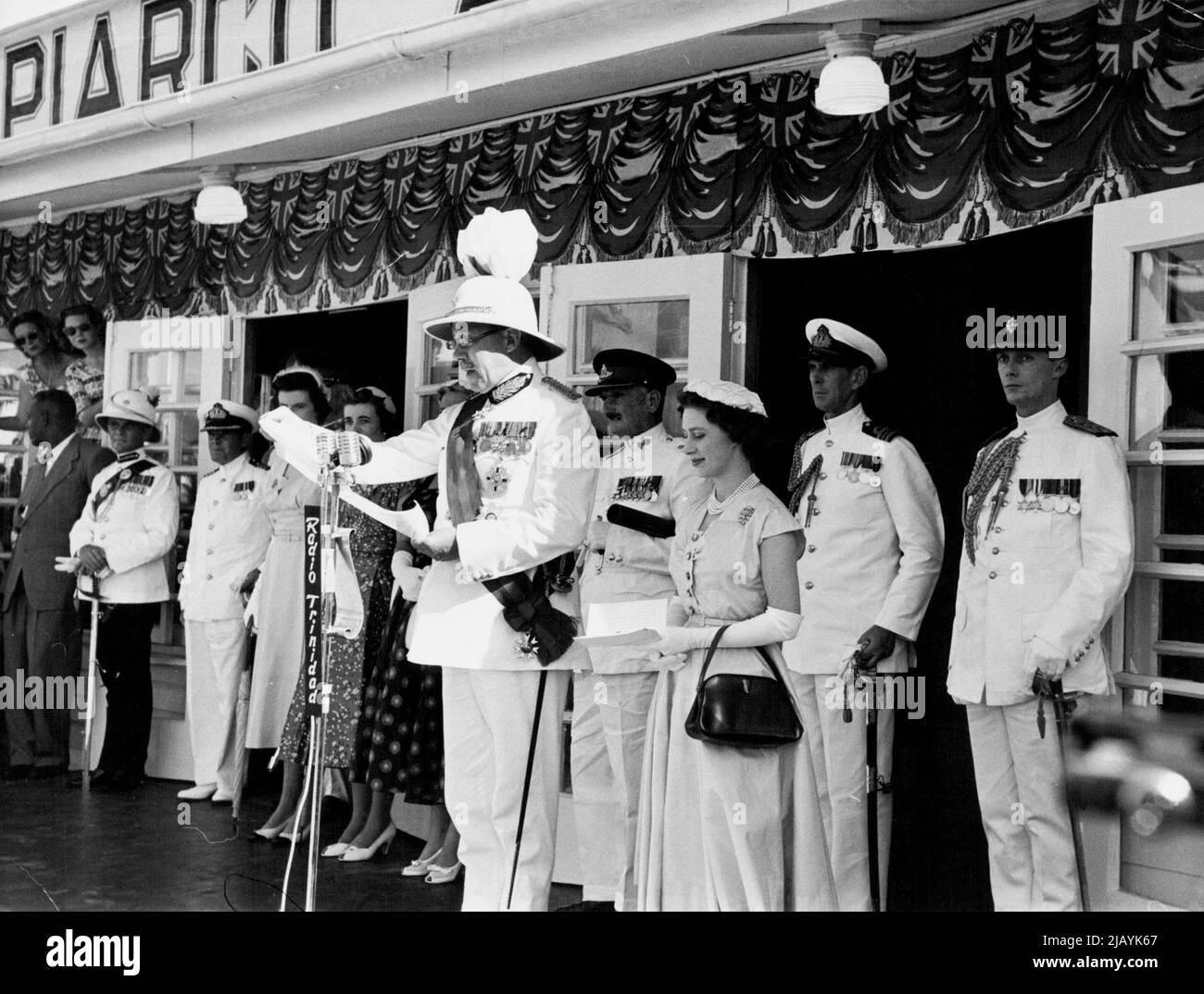 Princess Margaret - Tour Of West Indies, 1955 - Royal Tours. February ...