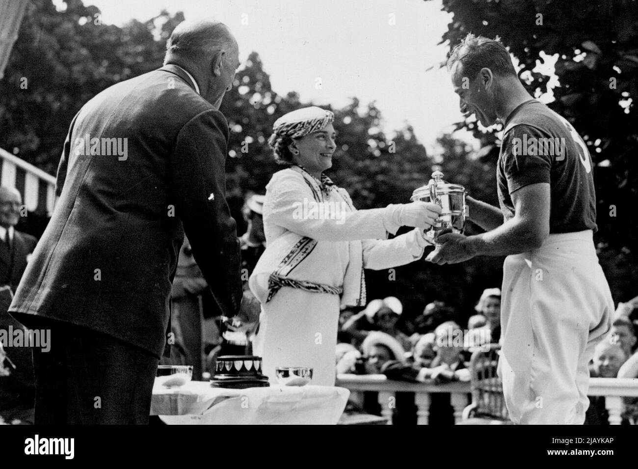Lord louis mountbatten polo hi-res stock photography and images - Alamy