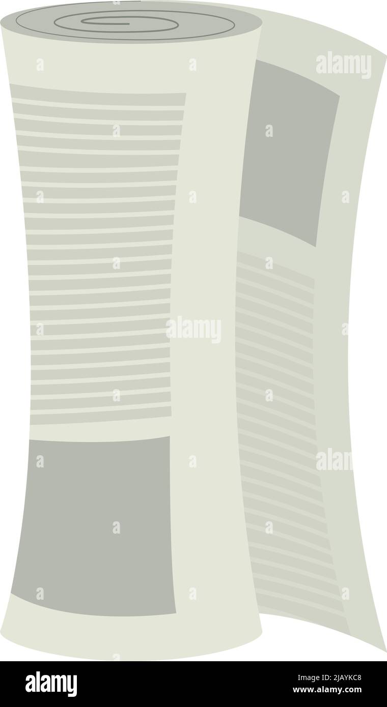rolled newspaper design Stock Vector Image & Art - Alamy