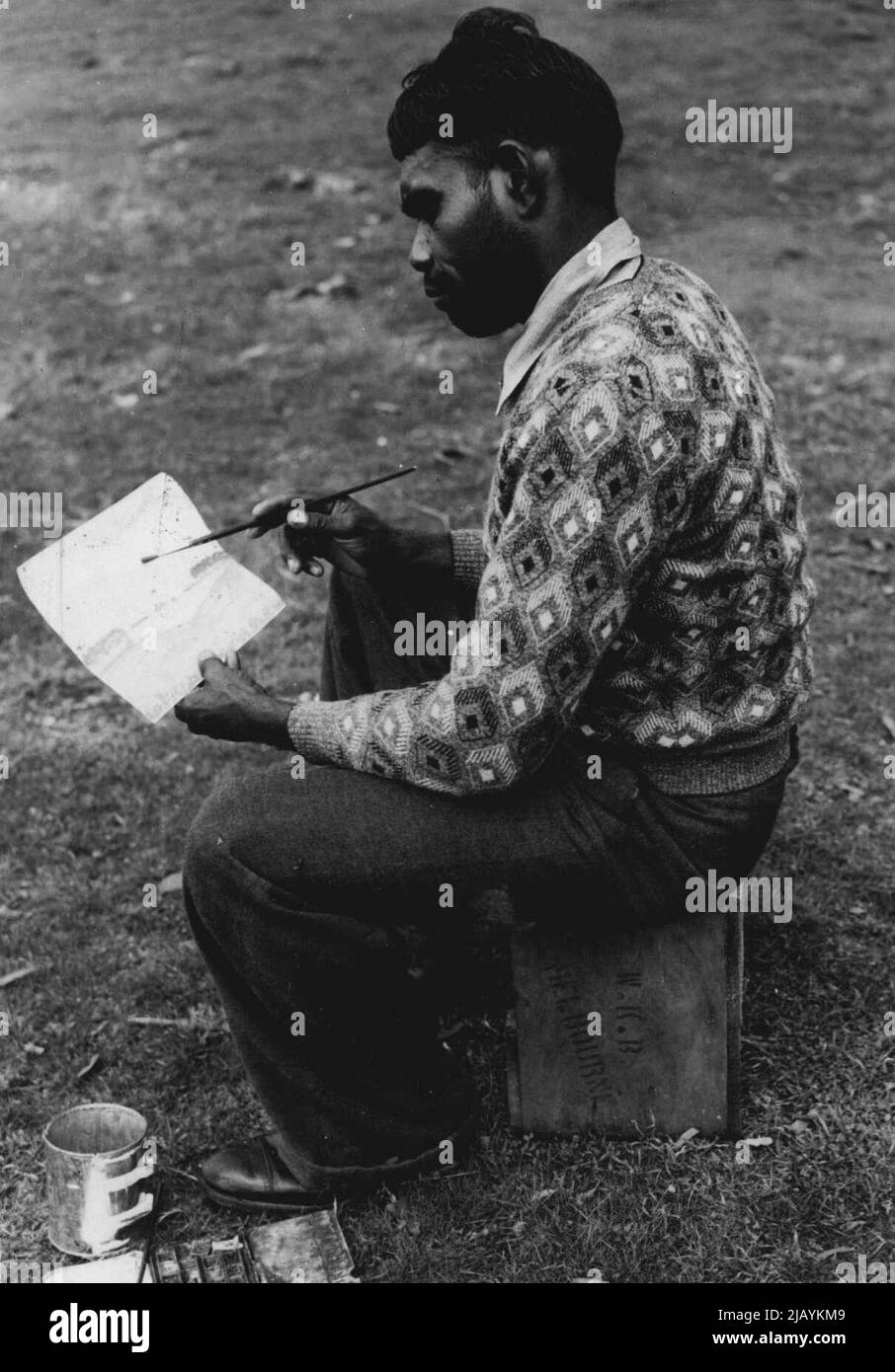 Aboriginal australians historic hi-res stock photography and images - Alamy