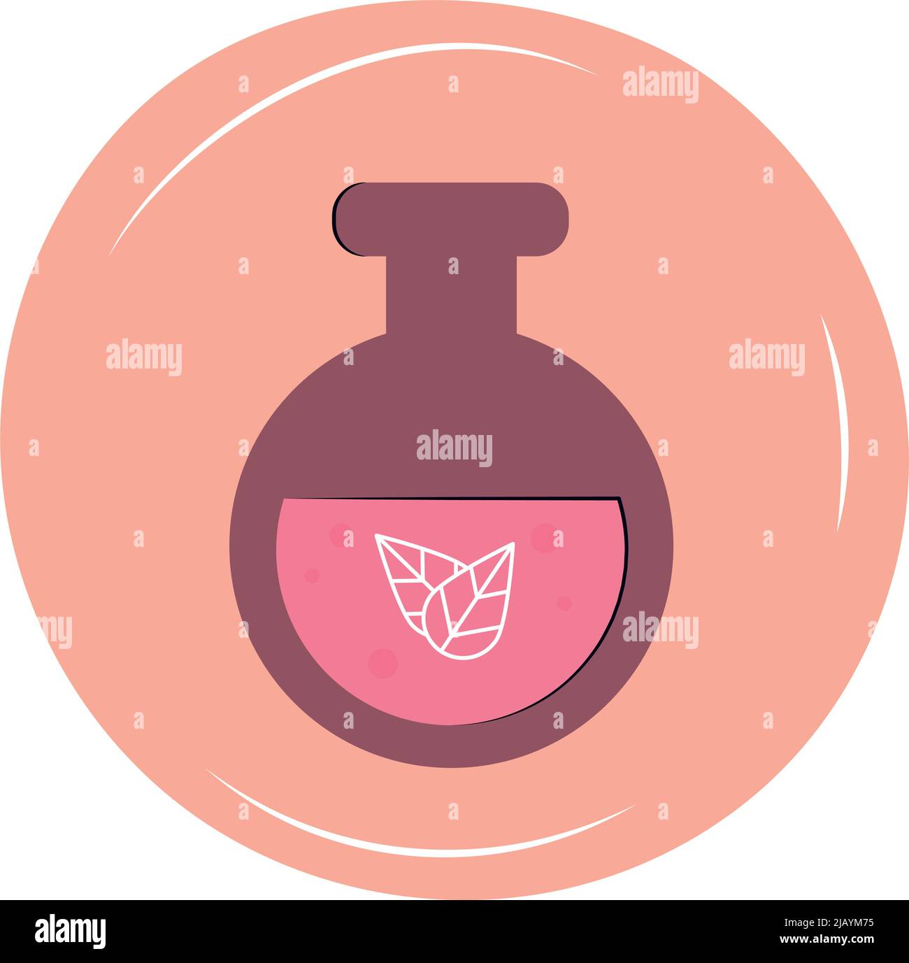 chemical flask label Stock Vector Image & Art - Alamy