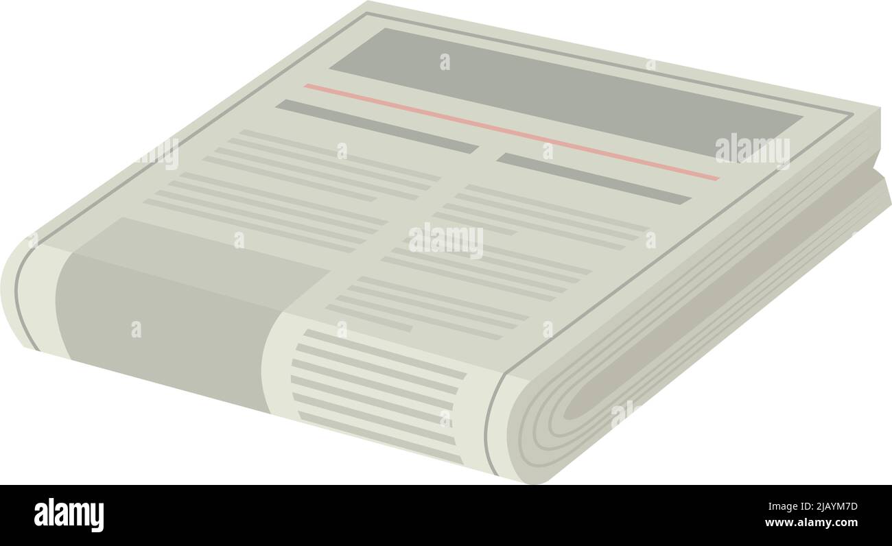 folded newspaper icon Stock Vector Image & Art - Alamy