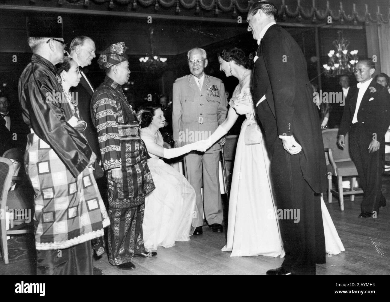 Salutes Meet the Duchess - At the Coronation Ball held at the ...