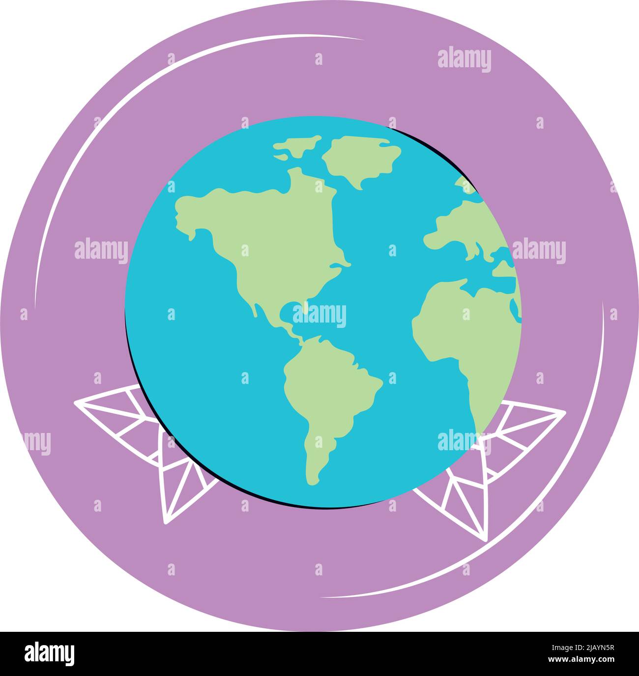 earth planet label Stock Vector Image & Art - Alamy