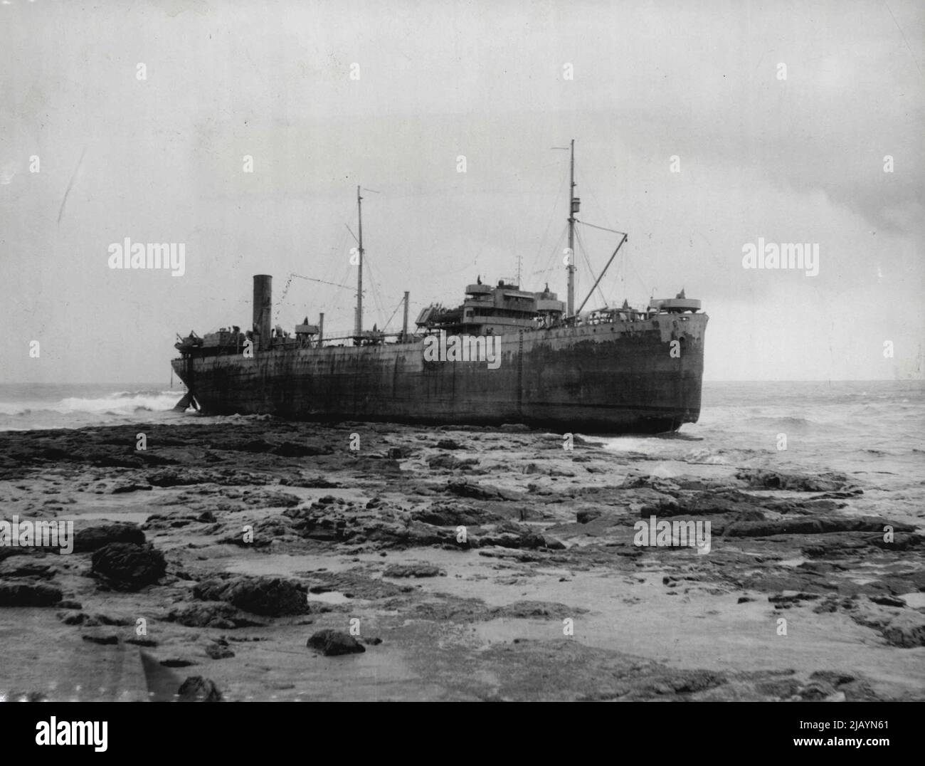 Ship run aground world war hi-res stock photography and images - Alamy