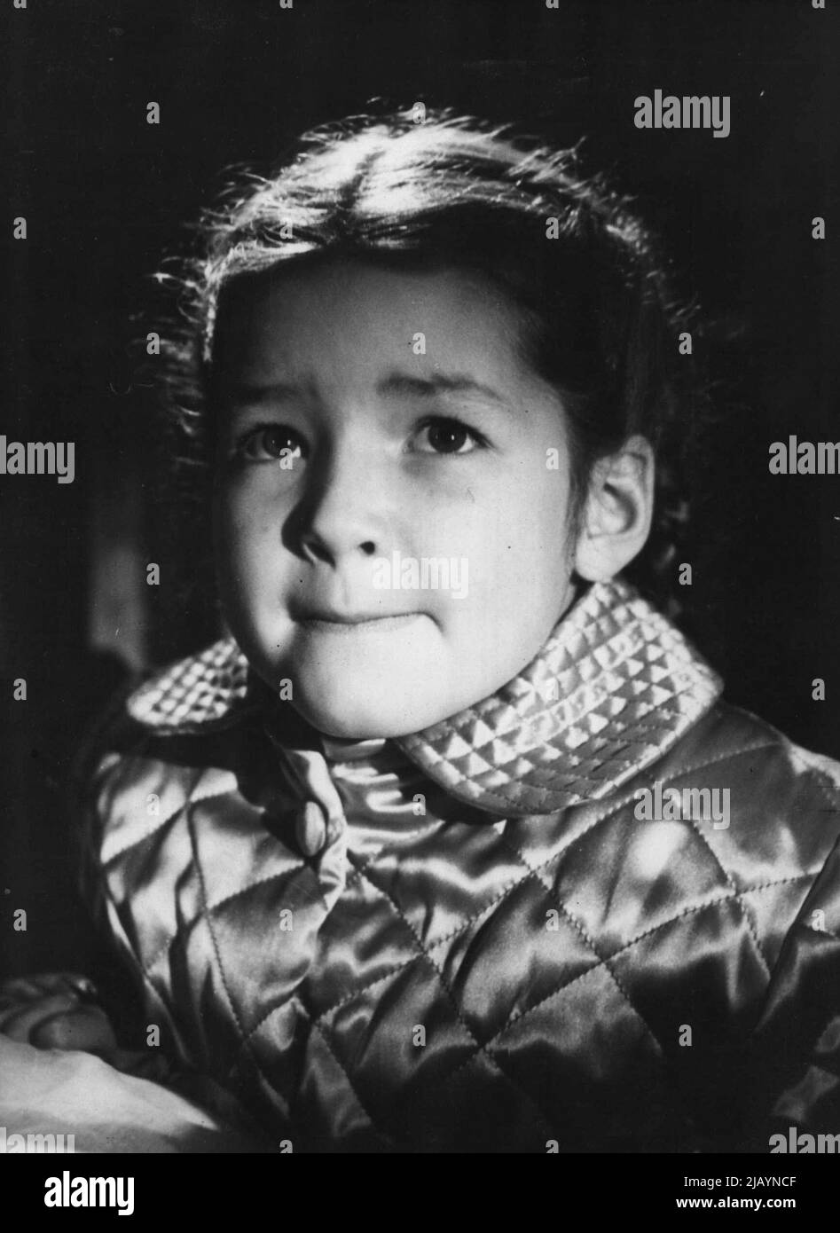 Mandy Miller, the 7-year-old star of "Mandy". Her realistic acting was ...