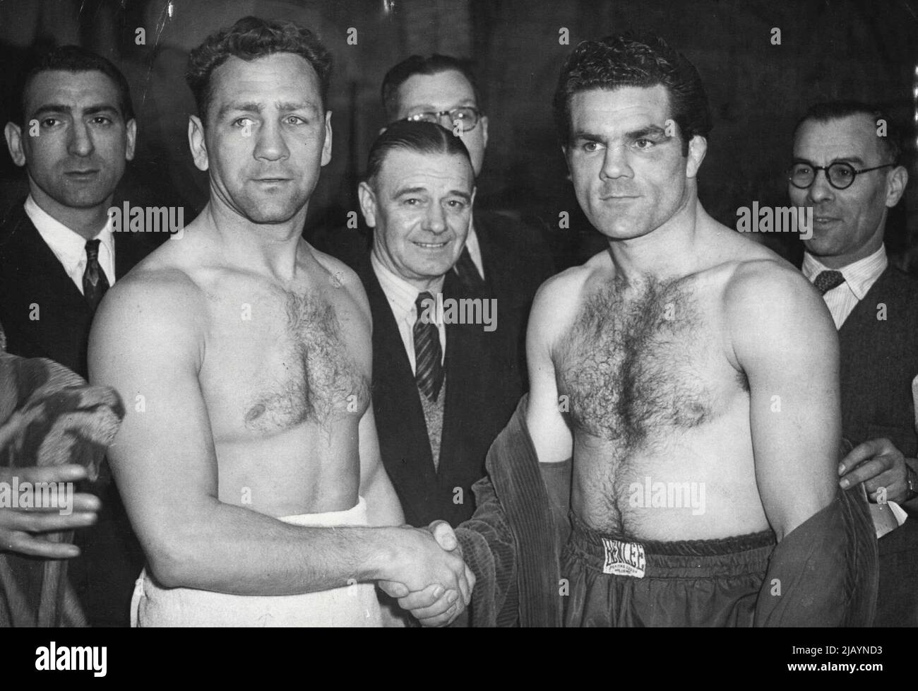Freddie Mills - Boxer. August 17, 1948 Stock Photo - Alamy