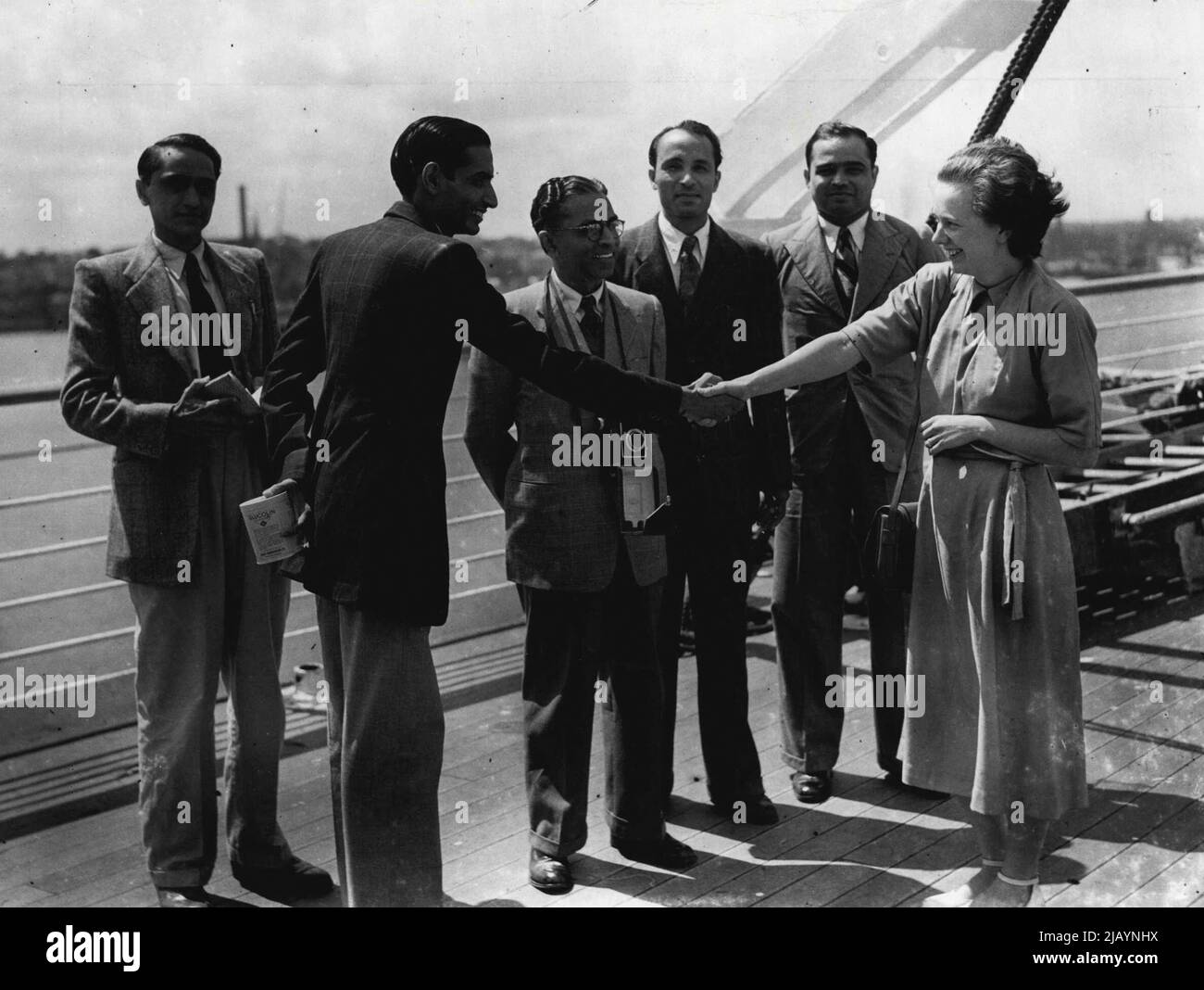 First Trainees Arrive In Britain Under Colombo Plan Scheme. Before the ...