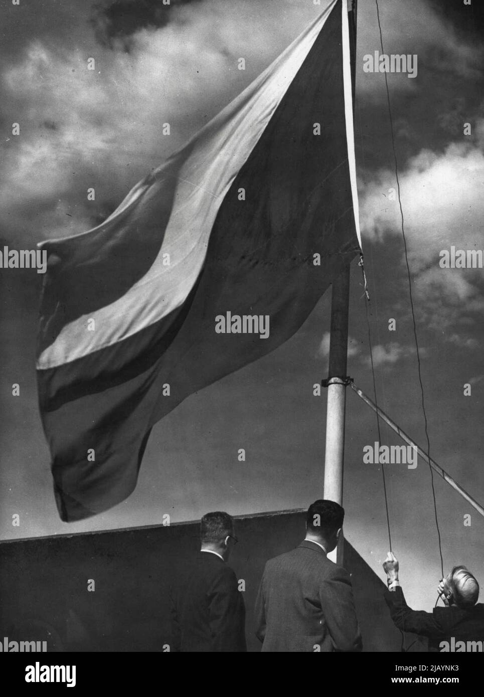 Netherlands Flags - Flags. November 02, 1942 Stock Photo - Alamy