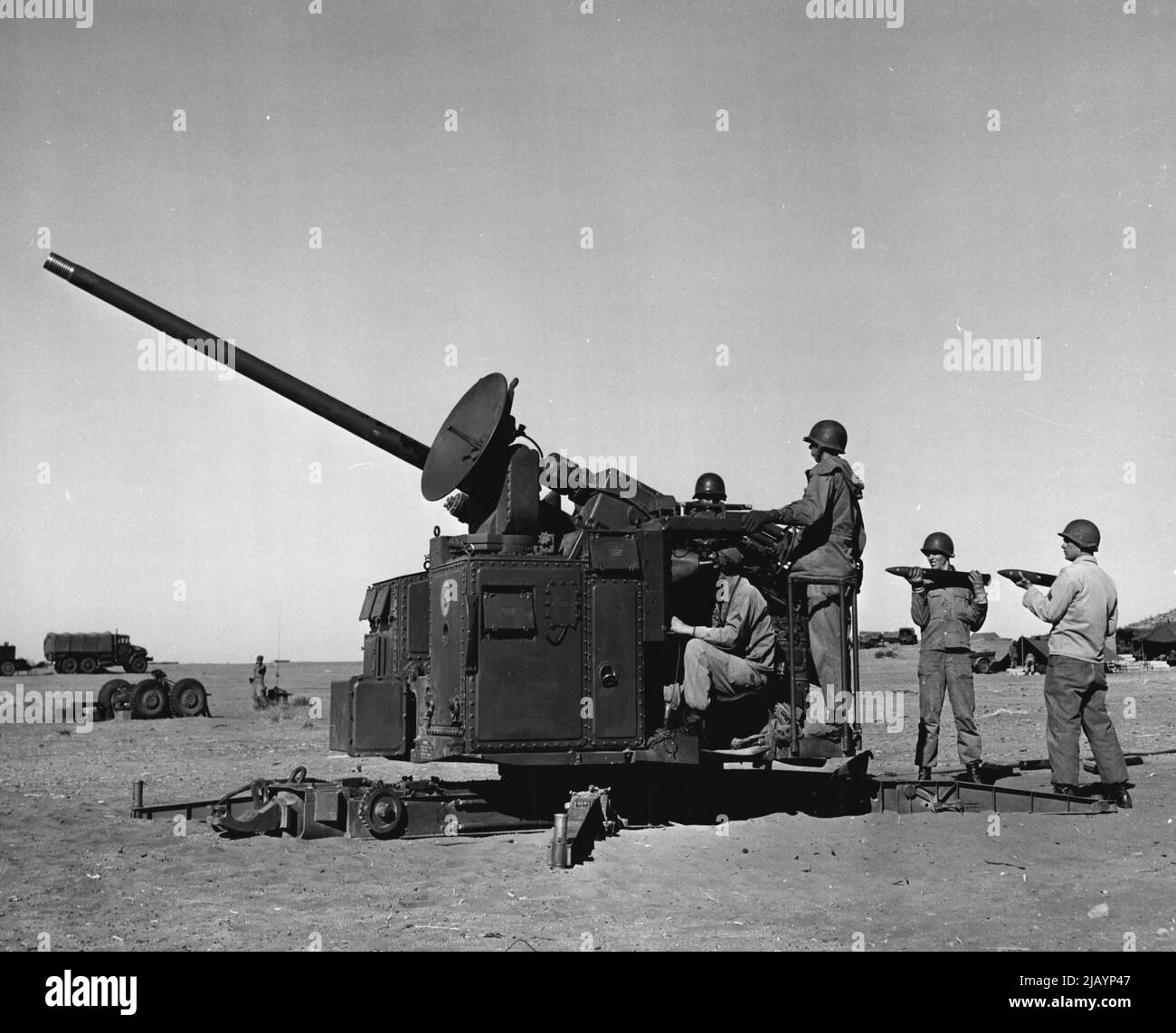 Skysweeper gun hi-res stock photography and images - Alamy