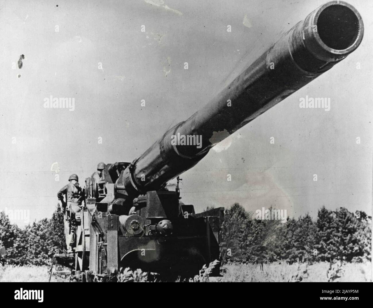 U.S. Army Unveils Atomic Gun -- The 280mm. "A" Gun. Photographs have ...